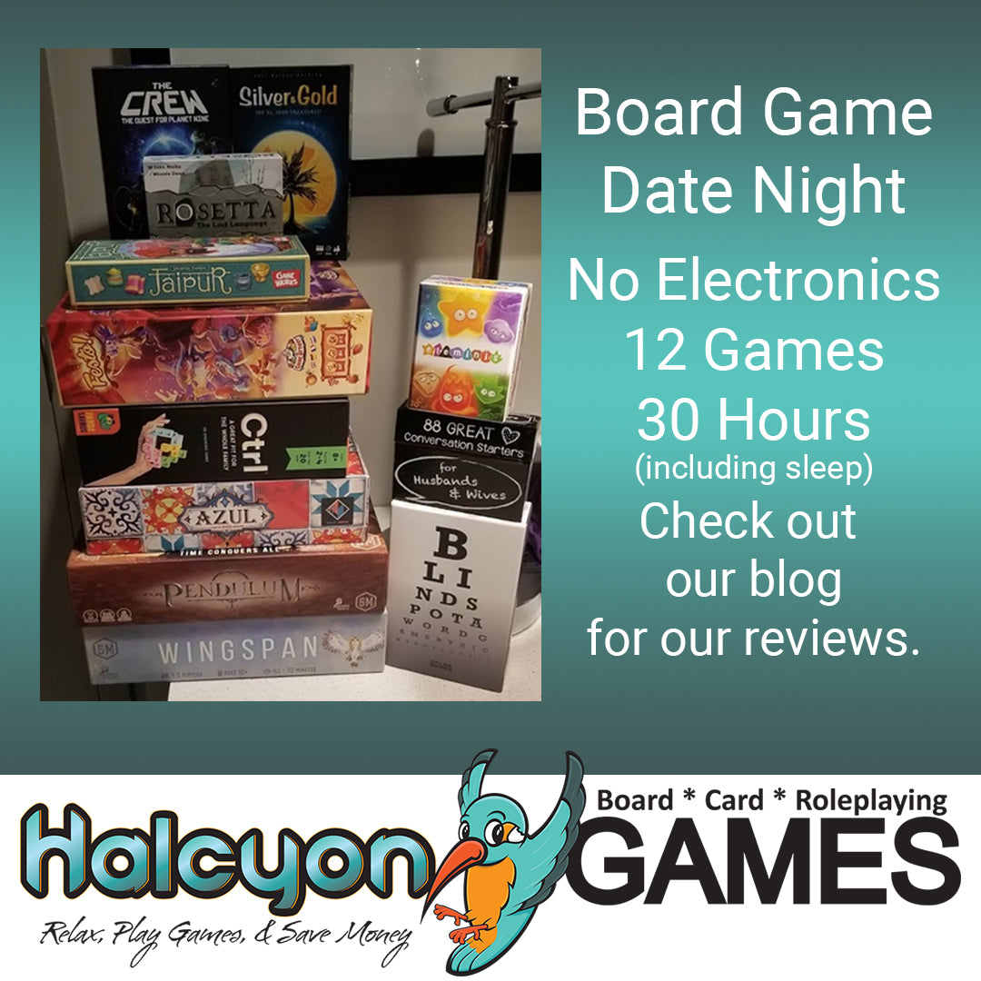Board Game Date Night – Halcyon Games