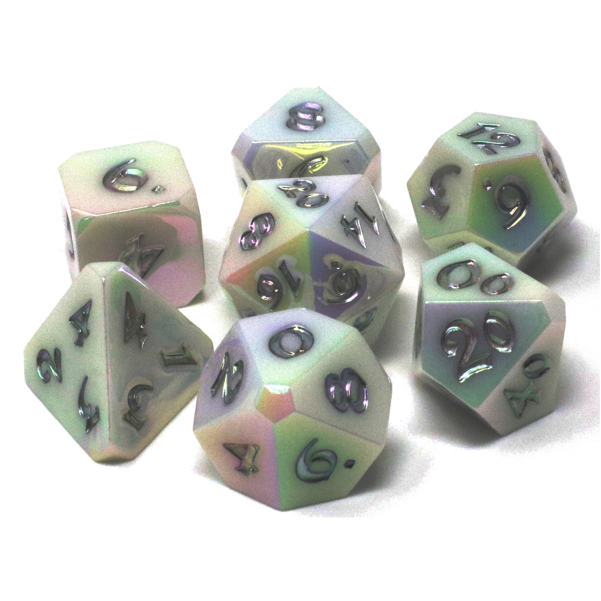 DHD RPG Dice Set Silver Linings – Halcyon Games