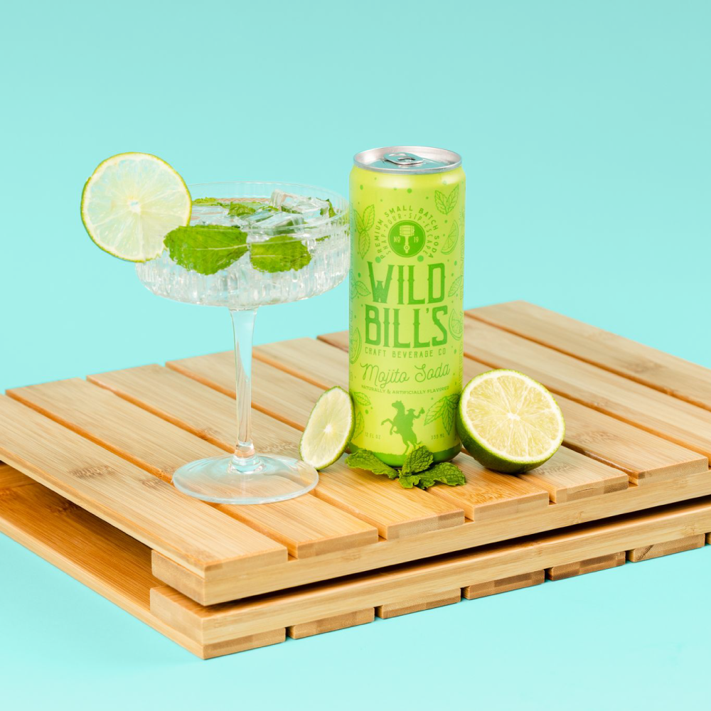 Mojito Mocktail - Premium Cane Sugar Soda – Halcyon Games