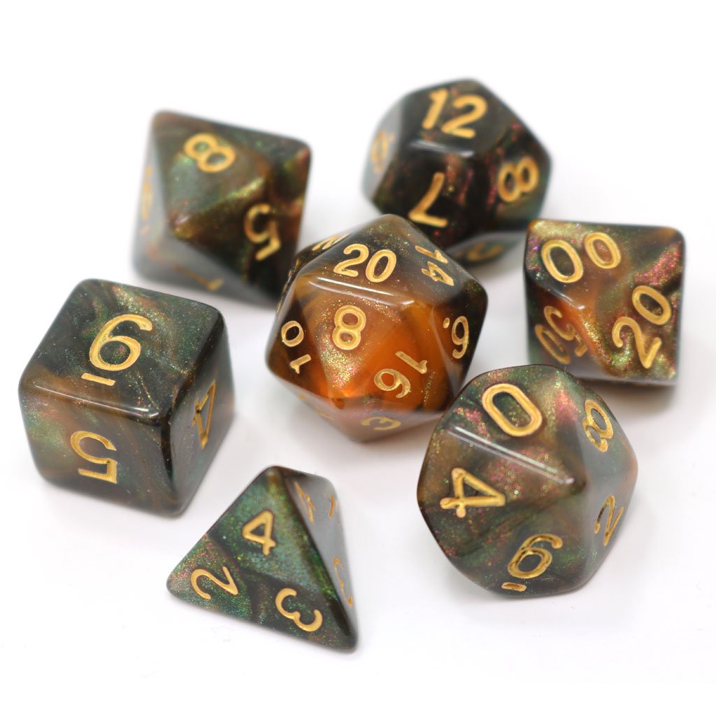 DHD RPG Dice Set Nightingale – Halcyon Games