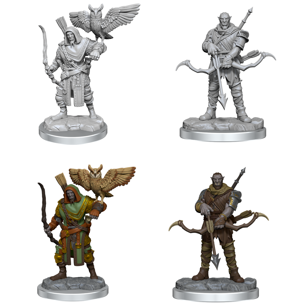 Half Orc Ranger Mini