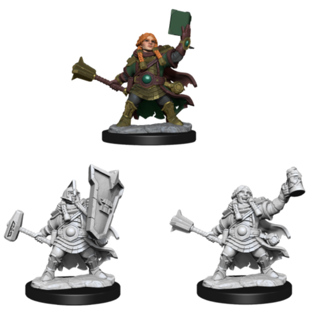 Dwarf Cleric Miniature